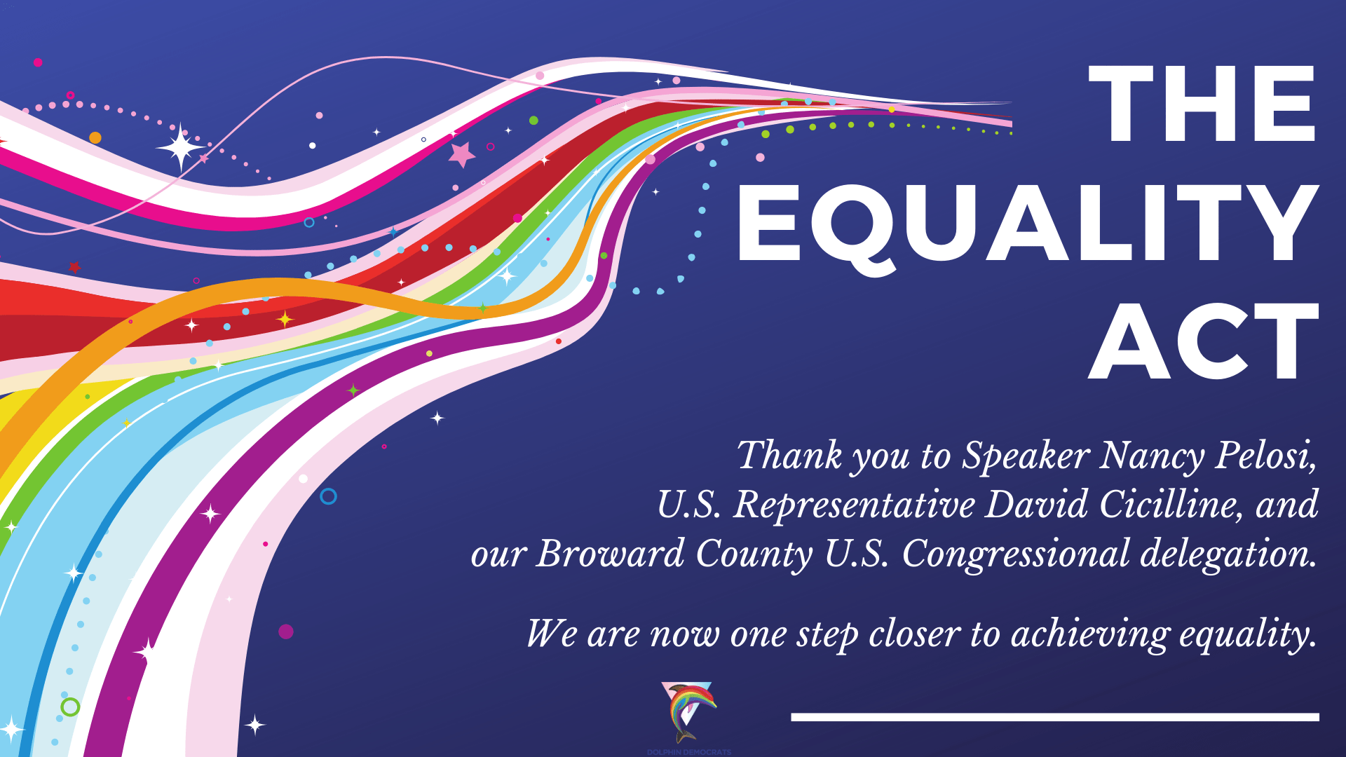 Equality Act Passes in U.S. House of Representative - Dolphin Democrats