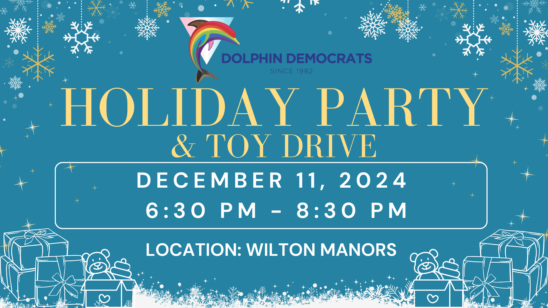 Holiday Party - Tickets For Sale - Dolphin Democrats